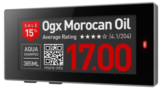 Accurate & Reliable Electronic Shelf Labels