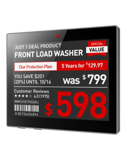 Accurate & Reliable Electronic Shelf Labels