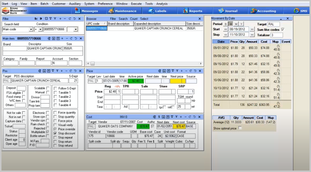 LOC SMS, Most Reliable Grocery POS Software - AM/PM Service