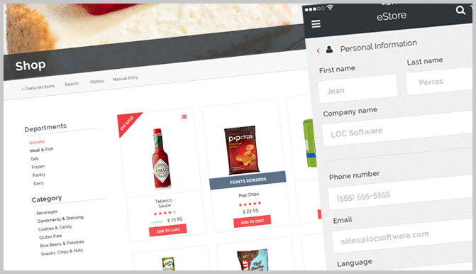 LOC SMS, Most Reliable Grocery POS Software - AM/PM Service